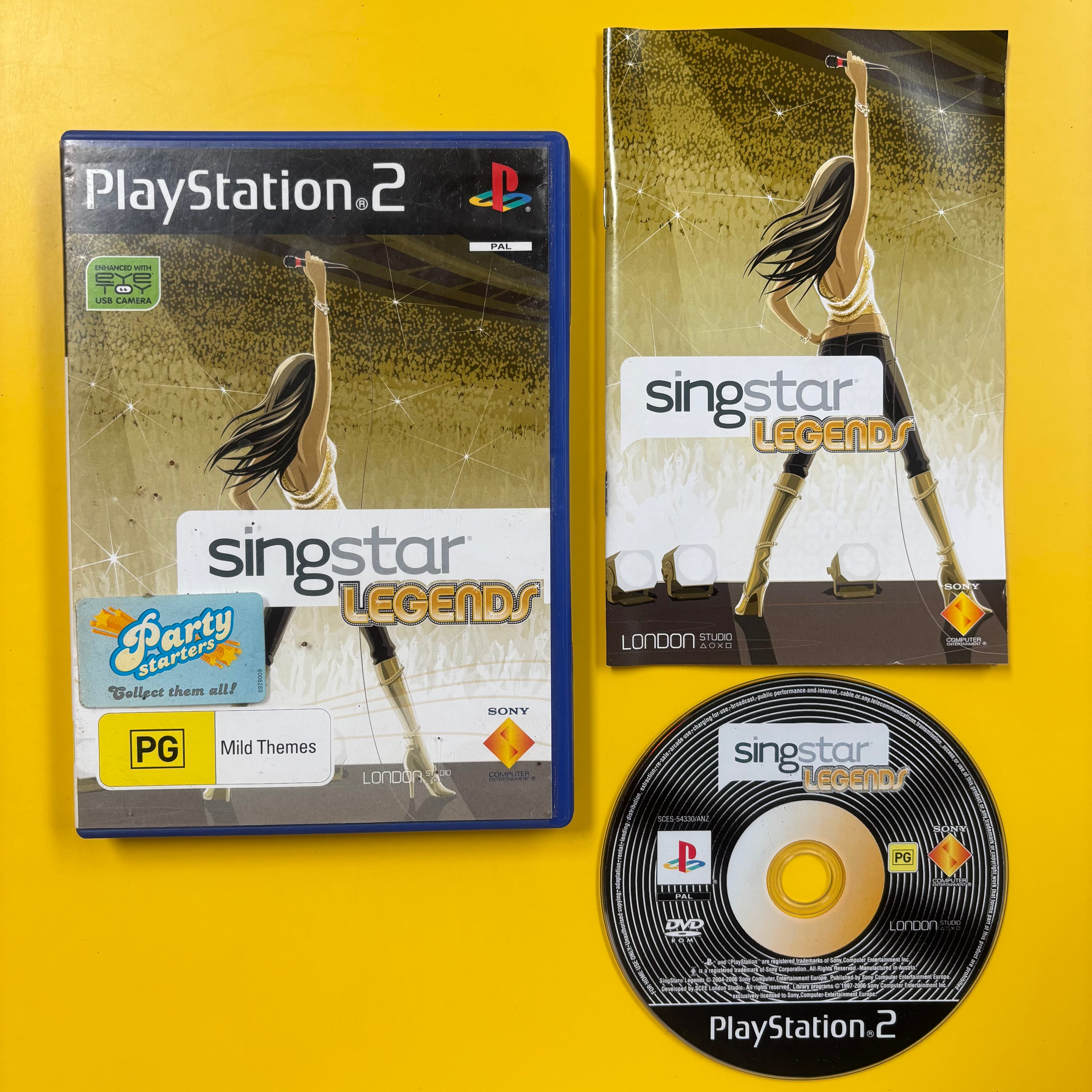 Buy PS2 - SingStar Legends Online in Australia | PS2 - SingStar Legends ...
