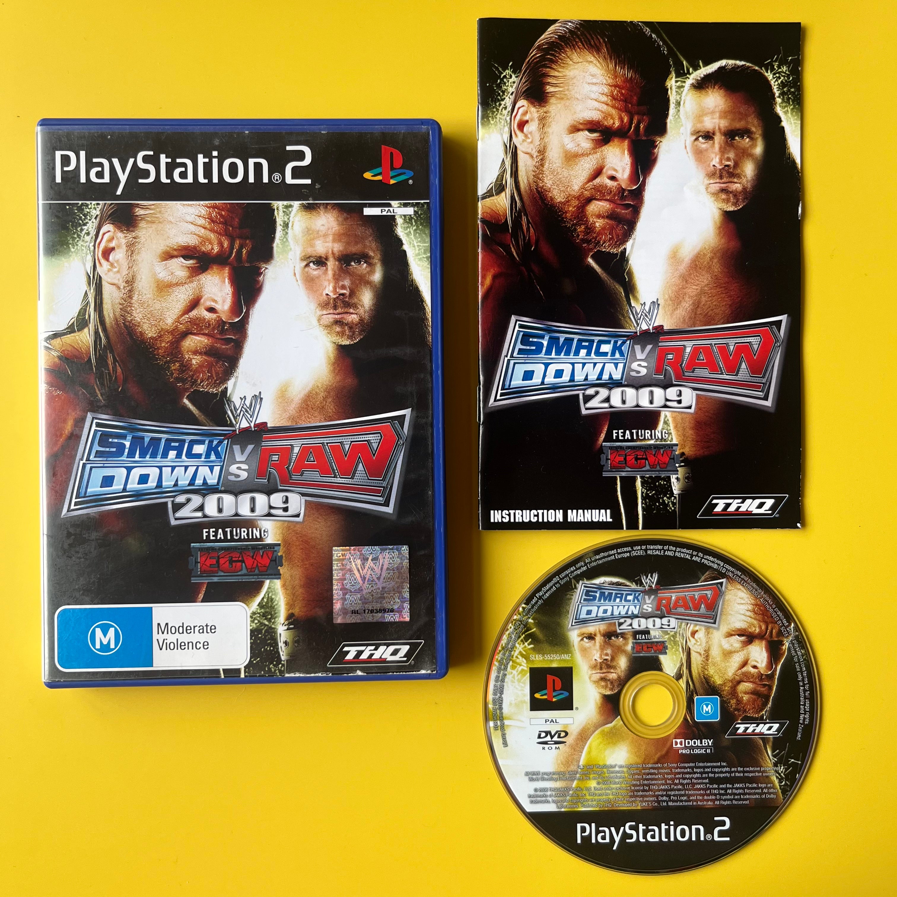 Buy PS2 - WWE Smackdown! VS Raw 2009 Online in Australia | PS2 - WWE ...