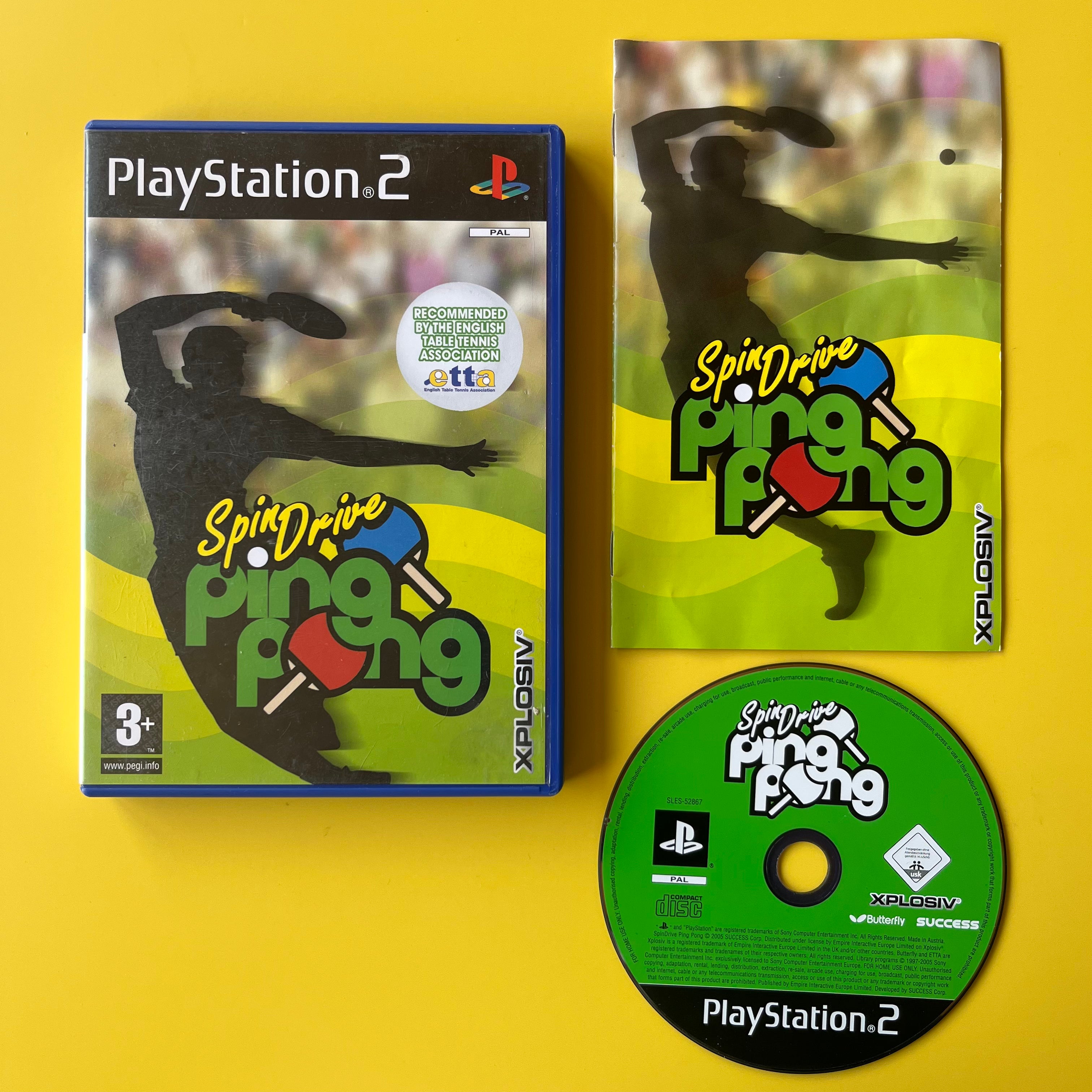 Buy PS2 - SpinDrive Ping Pong Online in Australia | PS2 - SpinDrive ...