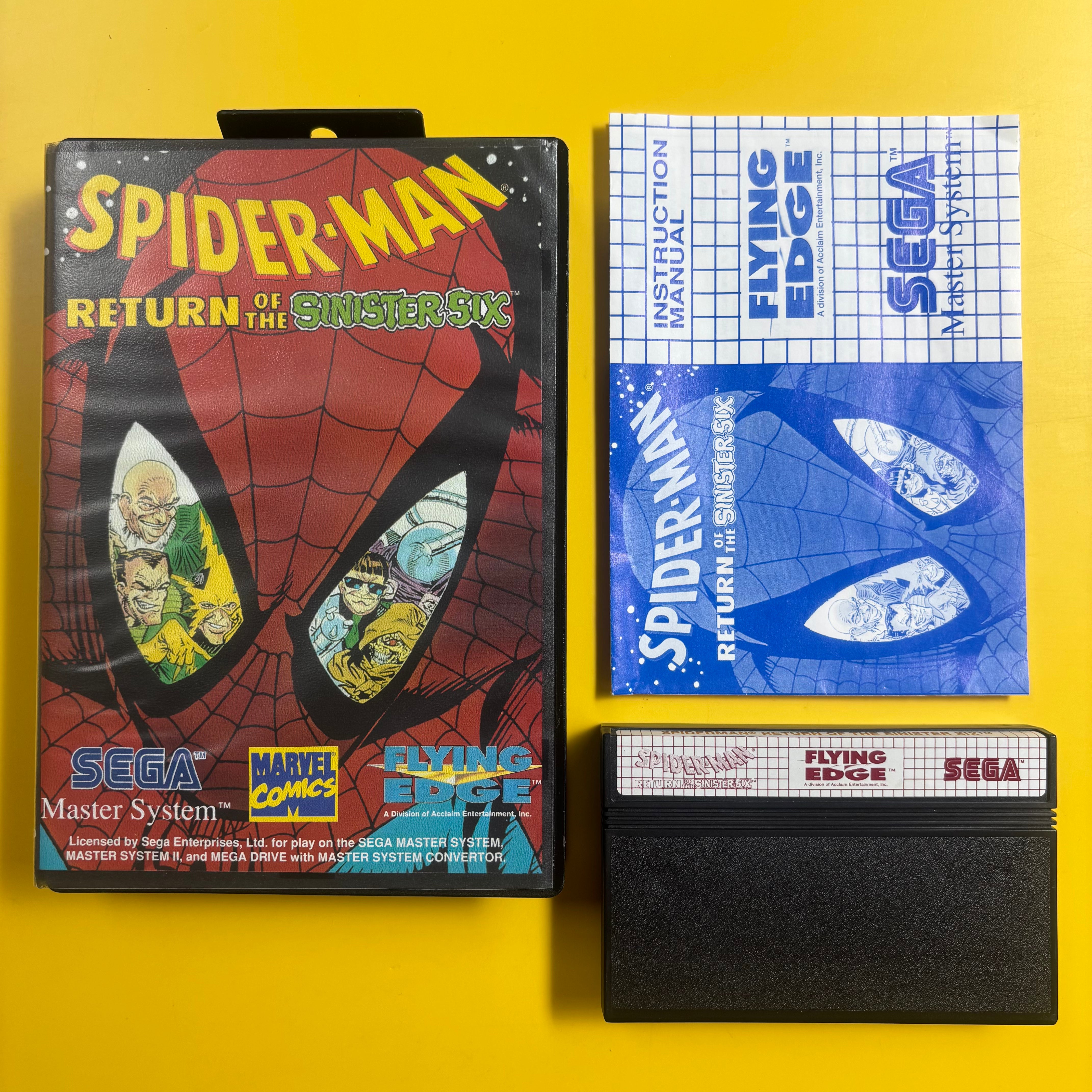 Buy Sega Master System - Spider-Man Return of the Sinister Six Online ...