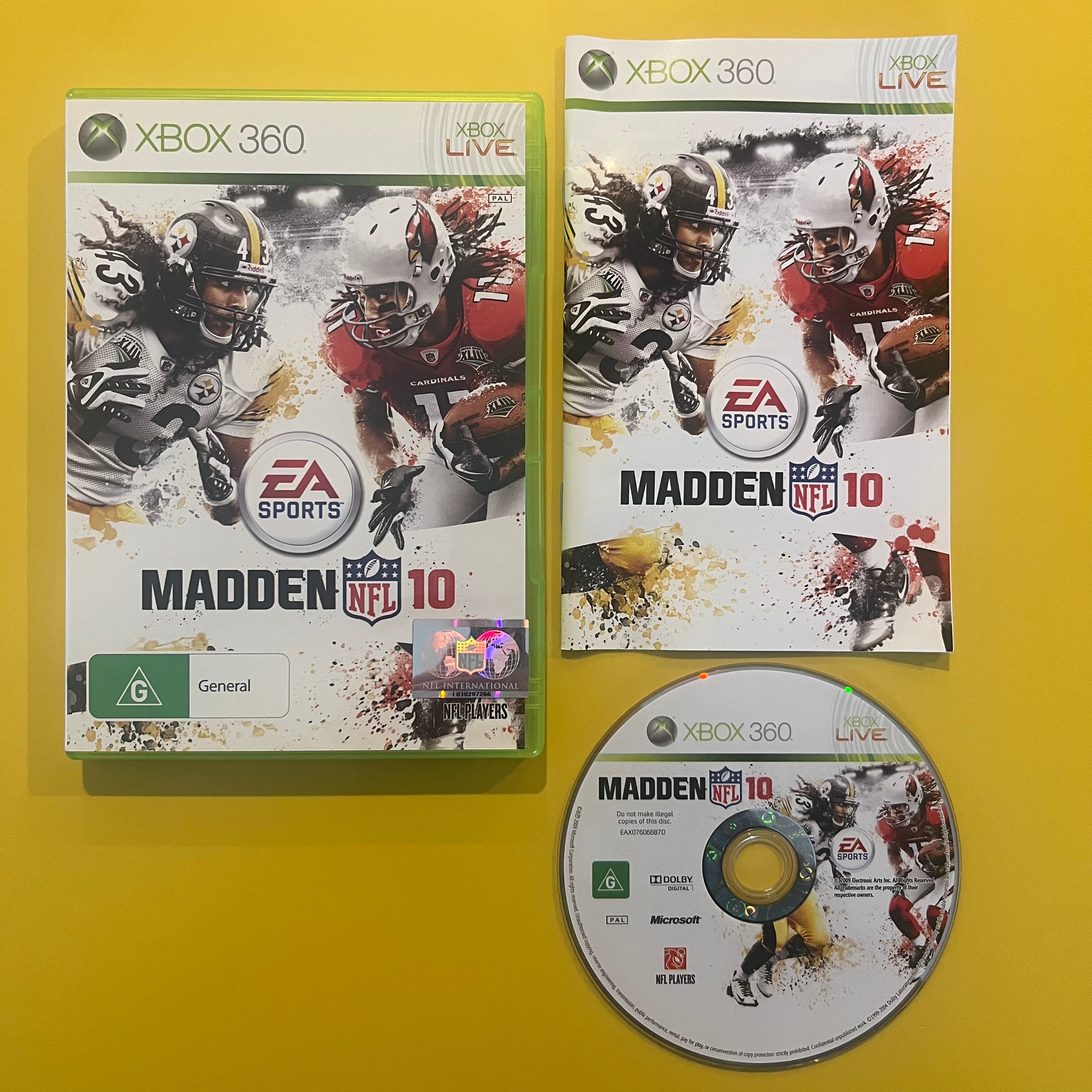 Buy Xbox 360 - Madden NFL 10 Online in Australia | Xbox 360 - Madden ...