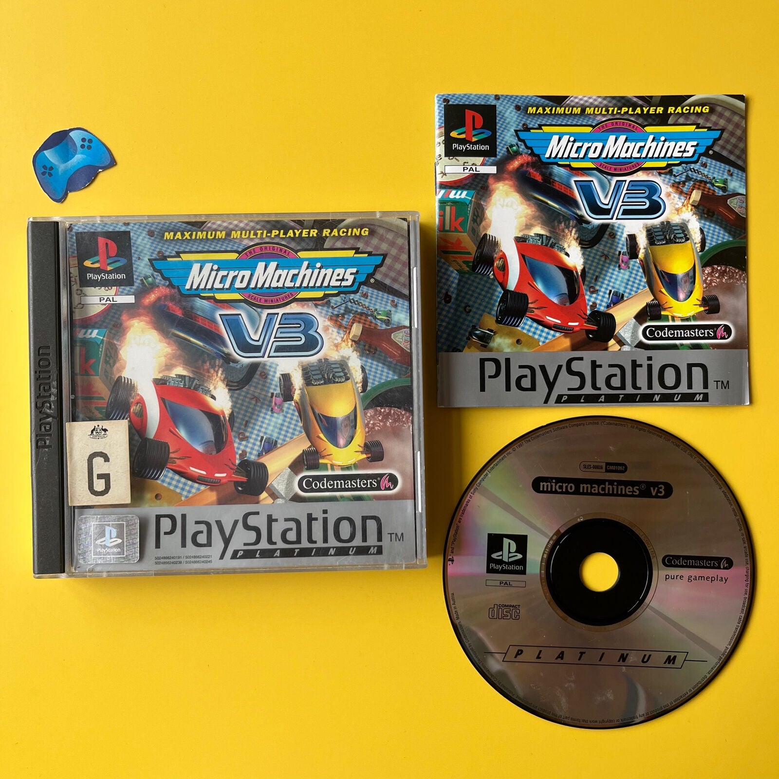 Buy PS1 - Micro Machines V3 - Platinum Online in Australia | PS1 ...