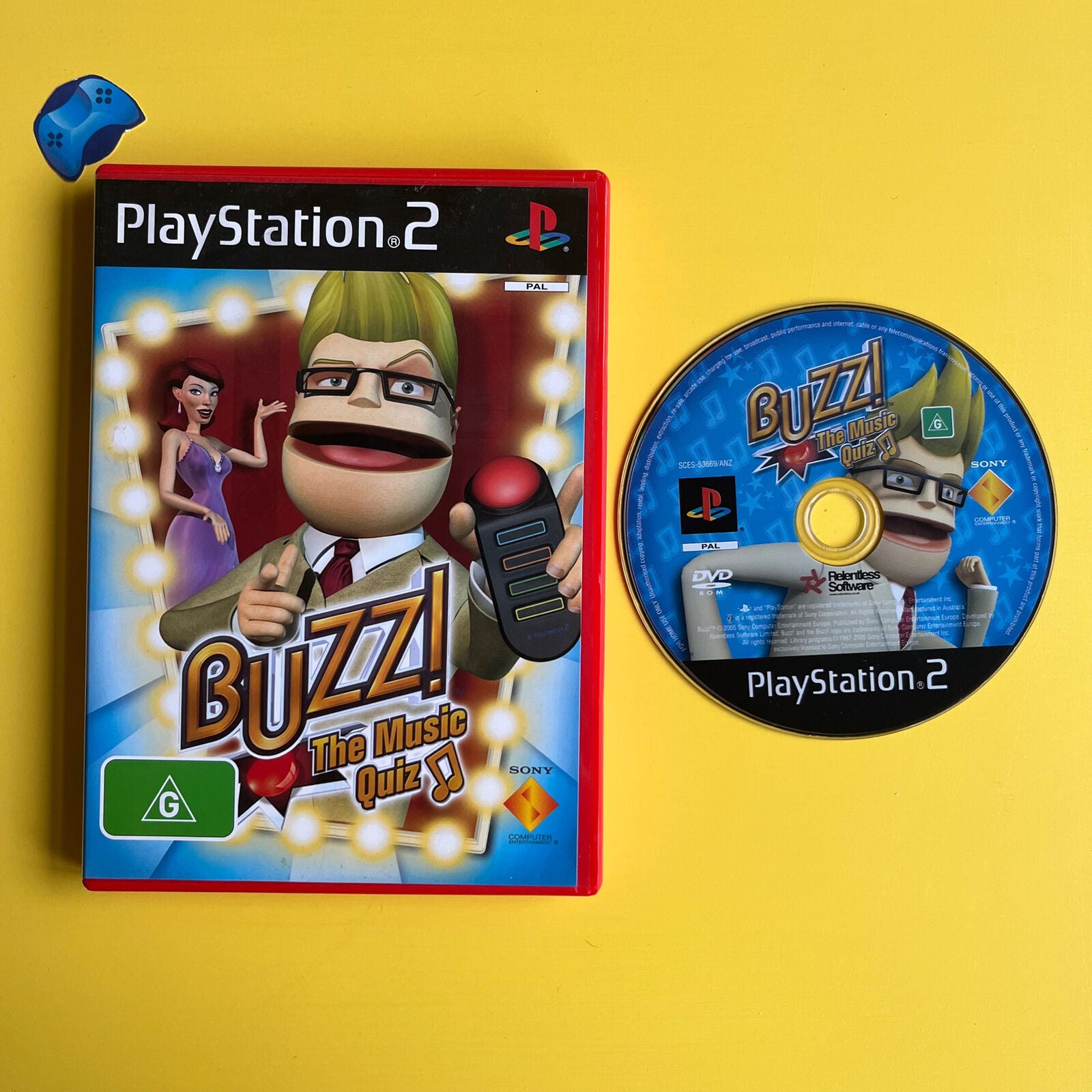 Buy PS2 - Buzz The Music Quiz Online in Australia | PS2 - Buzz The ...